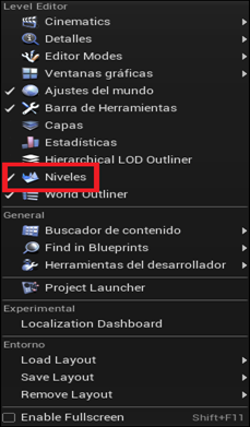 UE4: Level Streaming – David Ruiz Requejo